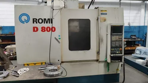 Centro De Usinagem Cnc Romi D800 4 Eixo